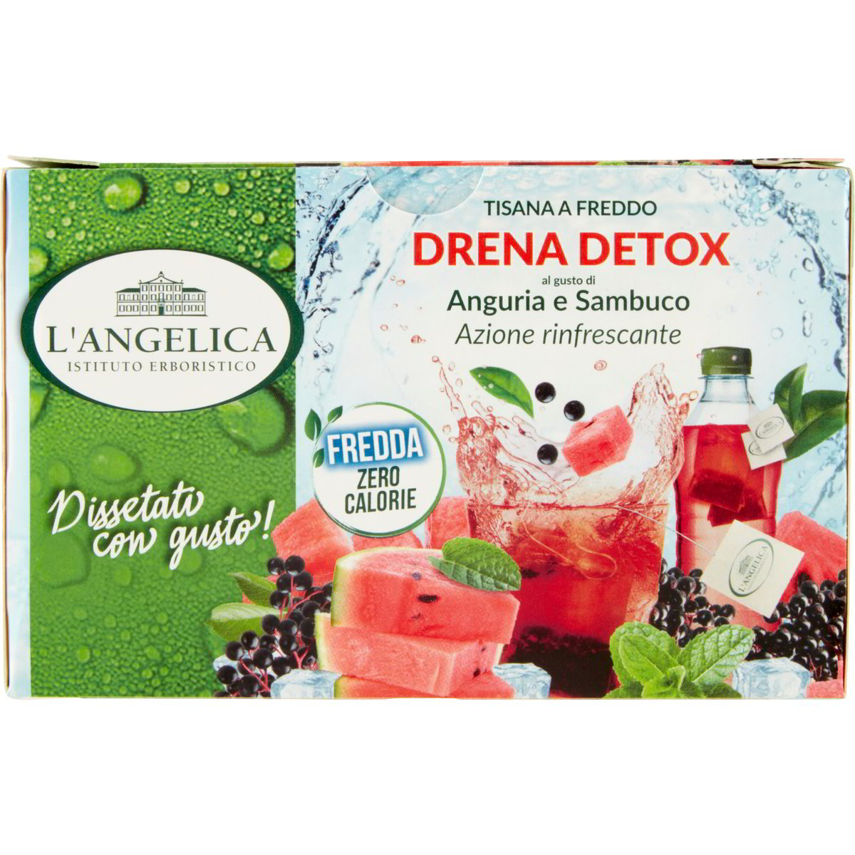 Tisana a freddo drena detox anguria/sambuco L'ANGELICA 36 G - Coop Shop