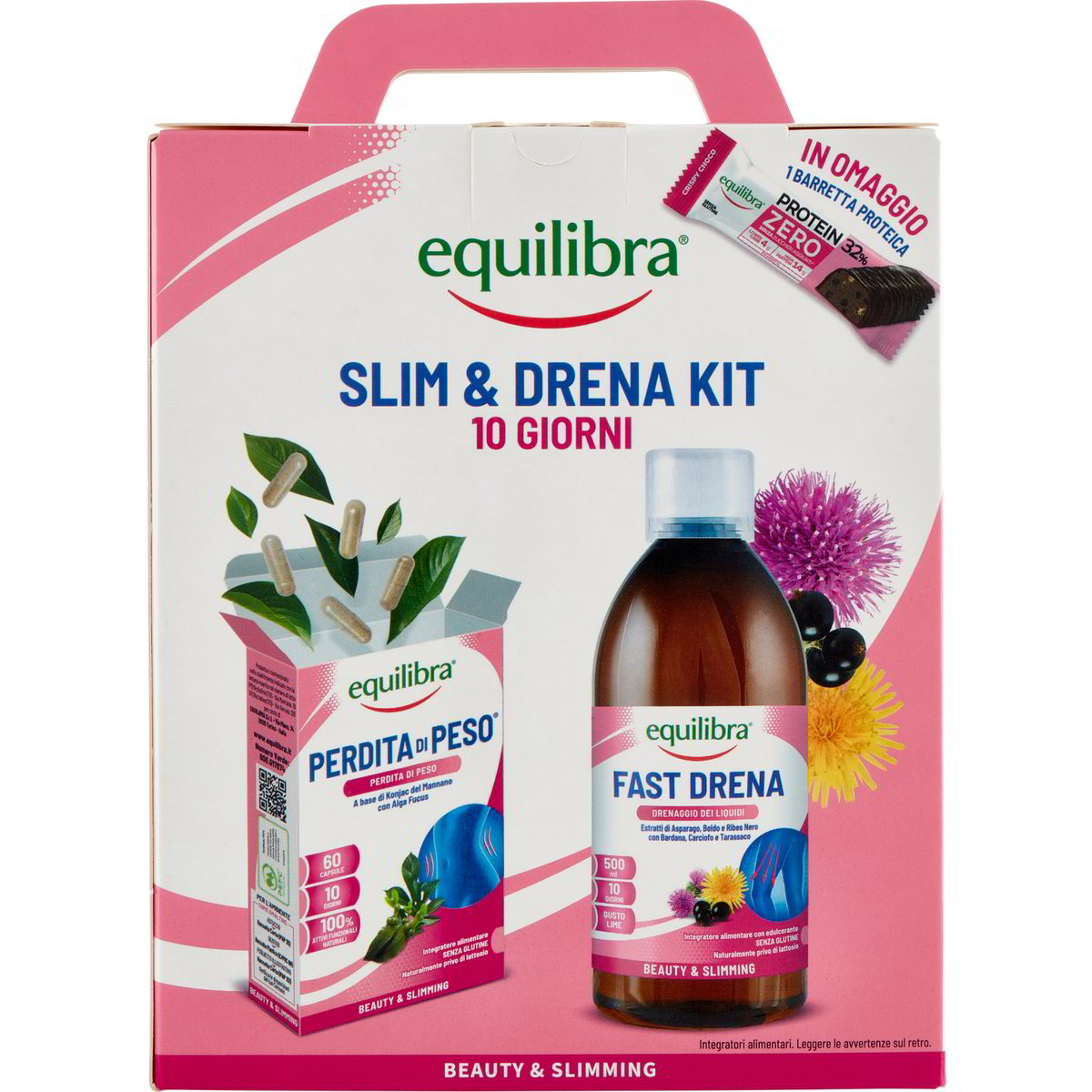 Integratore alimentare kit drenante slim&drena EQUILIBRA 1 PZ - Coop Shop