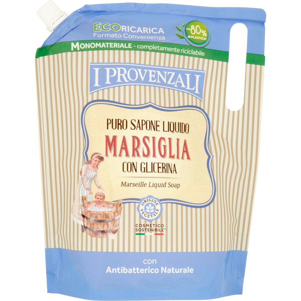 Sapone liquido per bucato marsiglia antibatterico I PROVENZALI 750 ML ...