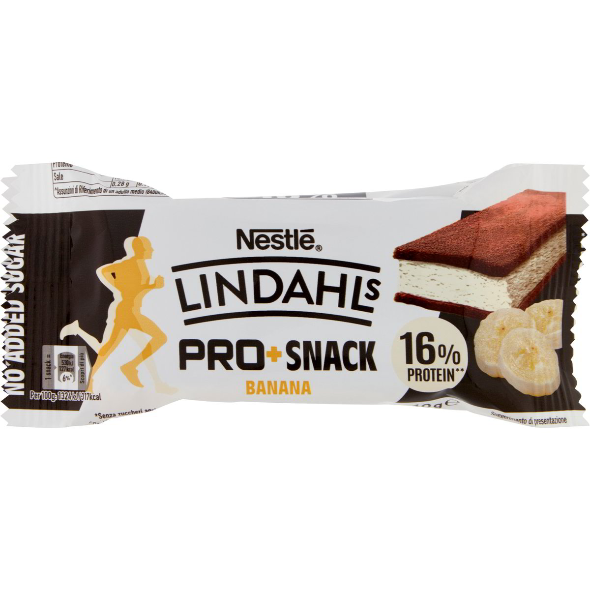 Snack proteico banana con pan di spagna lindahls NESTLÉ 3 X 40 G - Coop ...