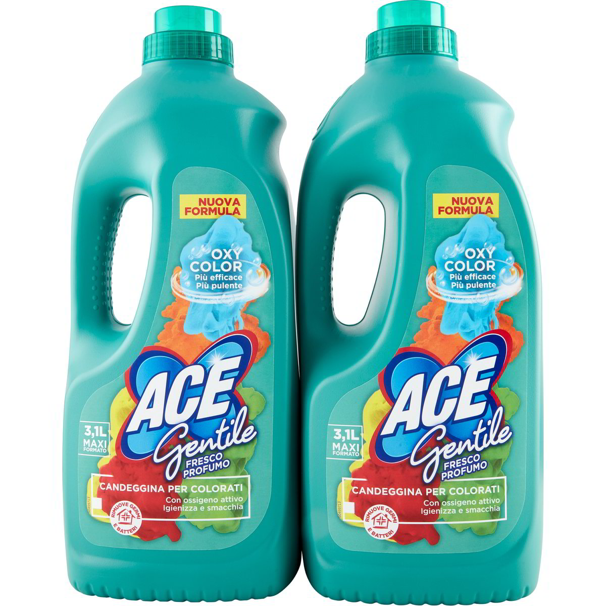 Candeggina gentile per colorati x2 ACE 2 X 3100 ML - Coop Shop