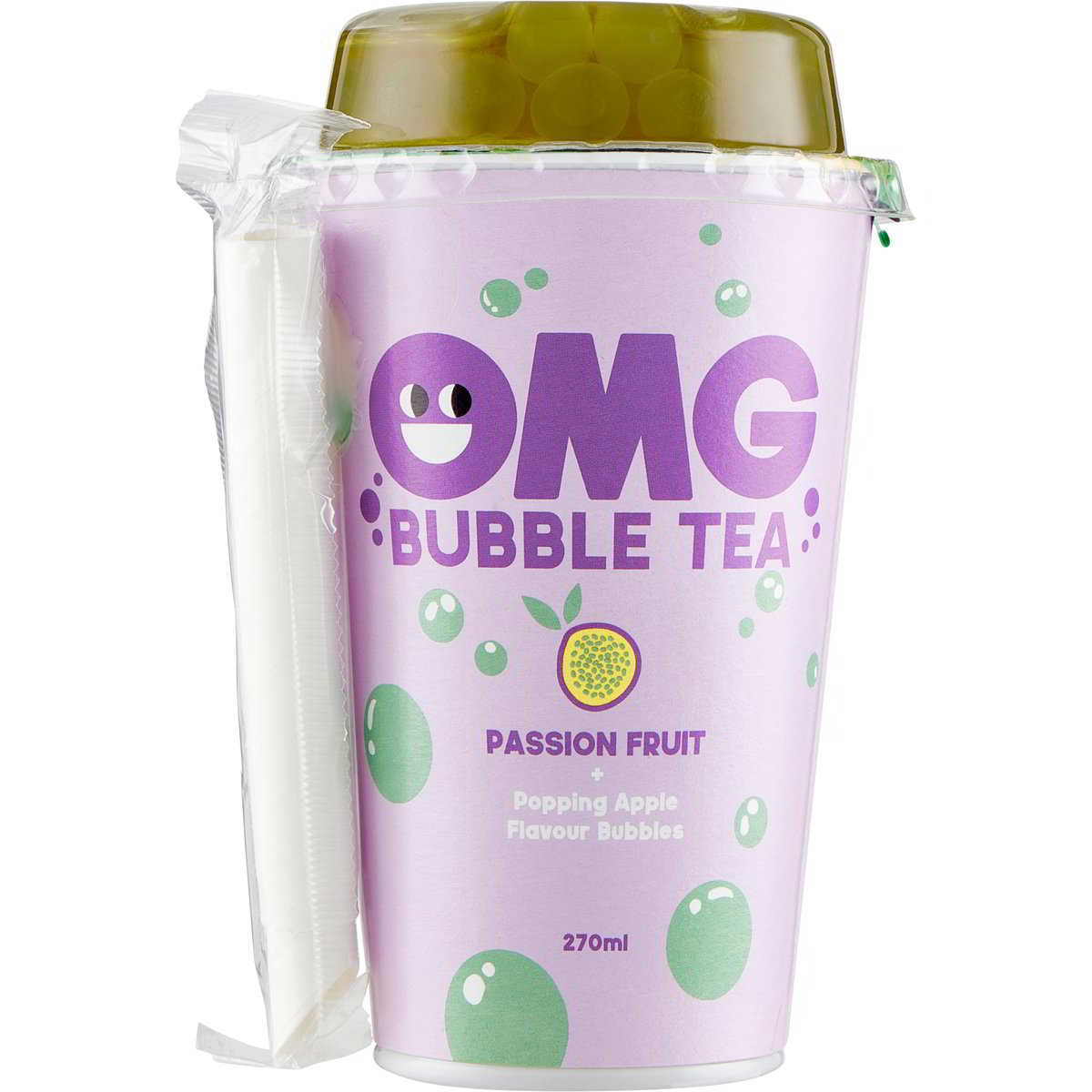 Bevanda estratto tè verde bubble tea passion fruit OMG 270 ML - Coop Shop