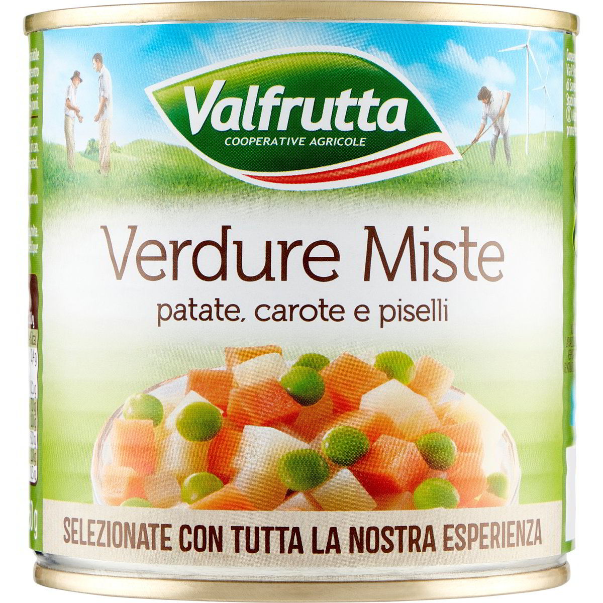 Verdure miste patate/carote/piselli VALFRUTTA 250 G - Coop Shop