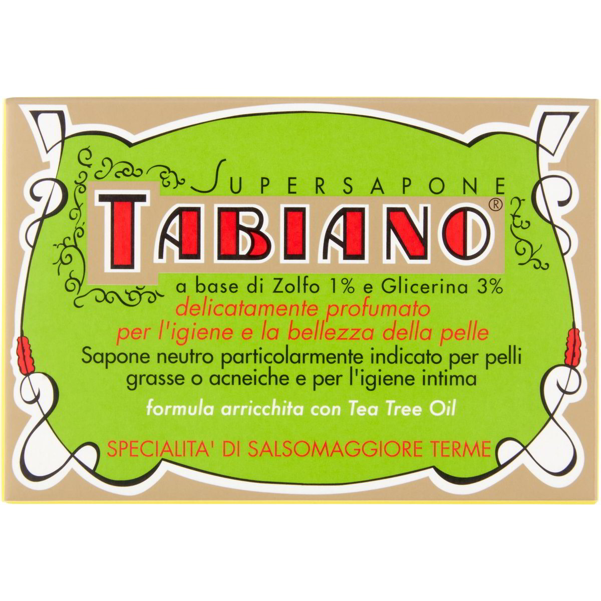 Sapone solido zolfo pilogen carezza supersapone TERME TABIANO 125 G - Coop Shop