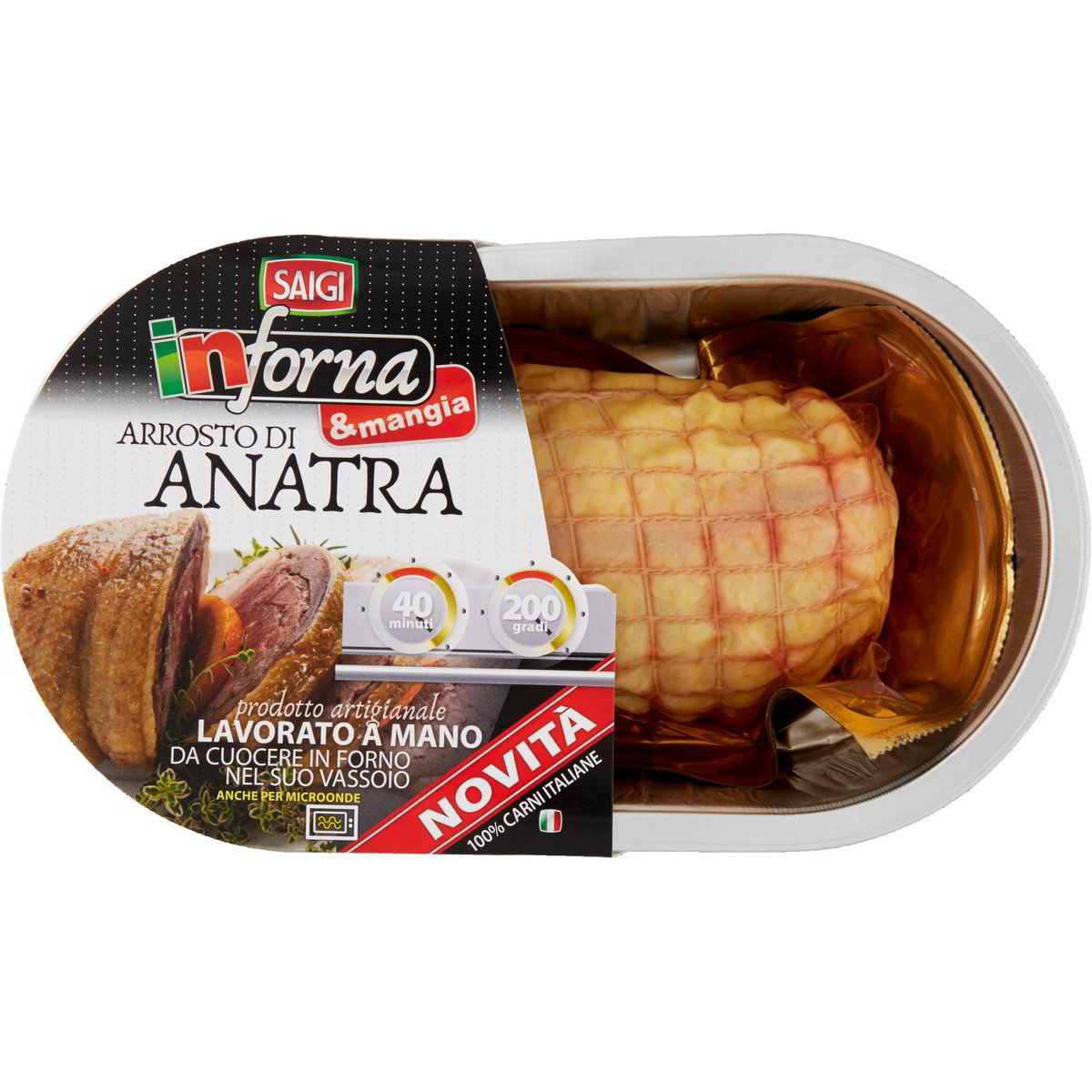 Anatra arrosto all'arancio SAGI 750 GR - Coop Shop