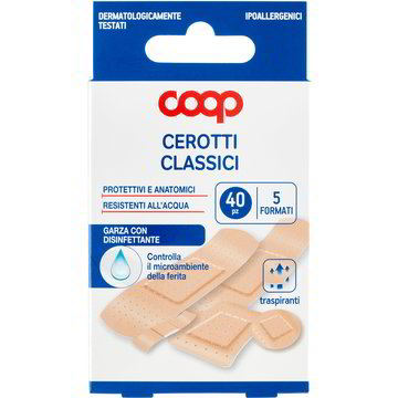 Cerotti classici 5 formati x40 COOP 1 PZ - Coop Shop