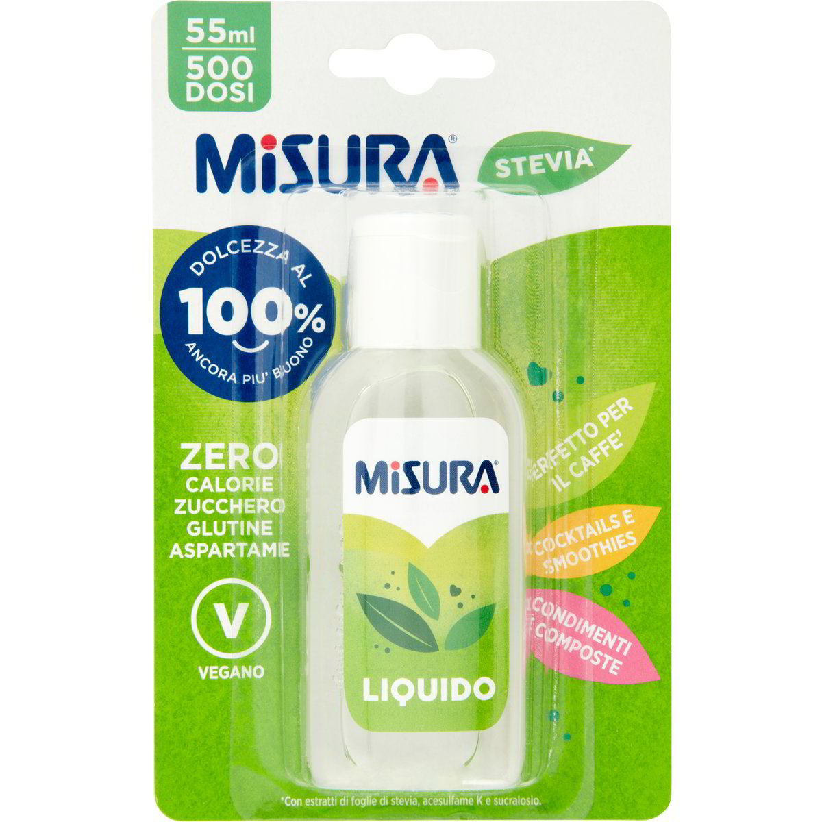 Dolcificante liquido stevia MISURA 55 ML - Coop Shop
