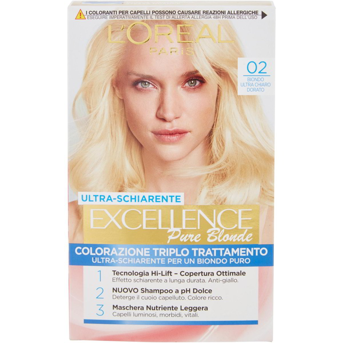 Colorazione capelli 02 biondo ultra chiaro dorato L OREAL 1 PZ - Coop Shop