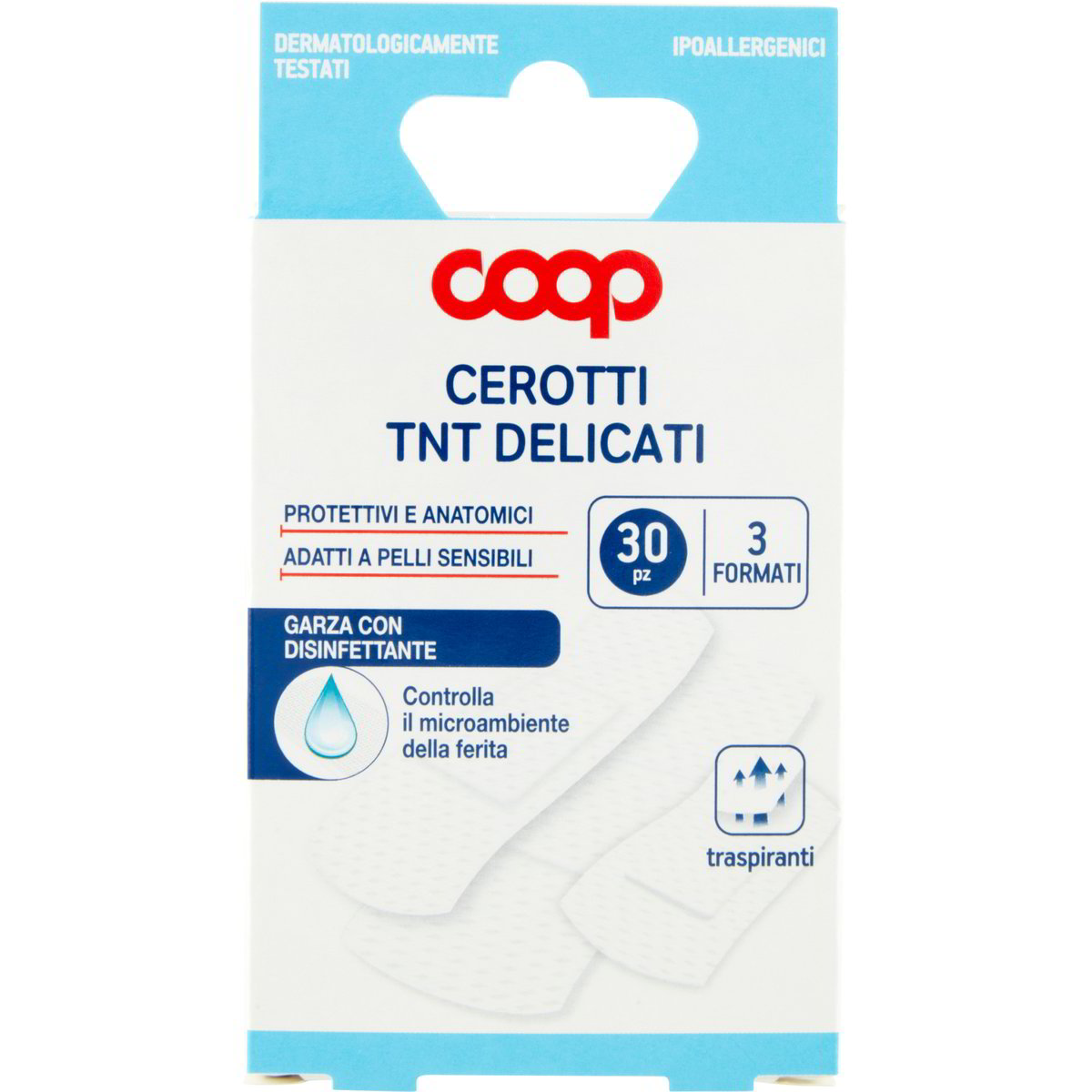 Cerotti tnt delicati 3 formati x30 COOP 1 PZ - Coop Shop