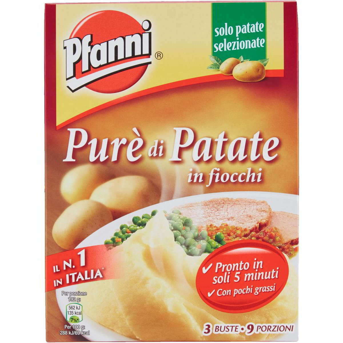 Purè di patate preparato PFANNI 3 X 75 G - Coop Shop