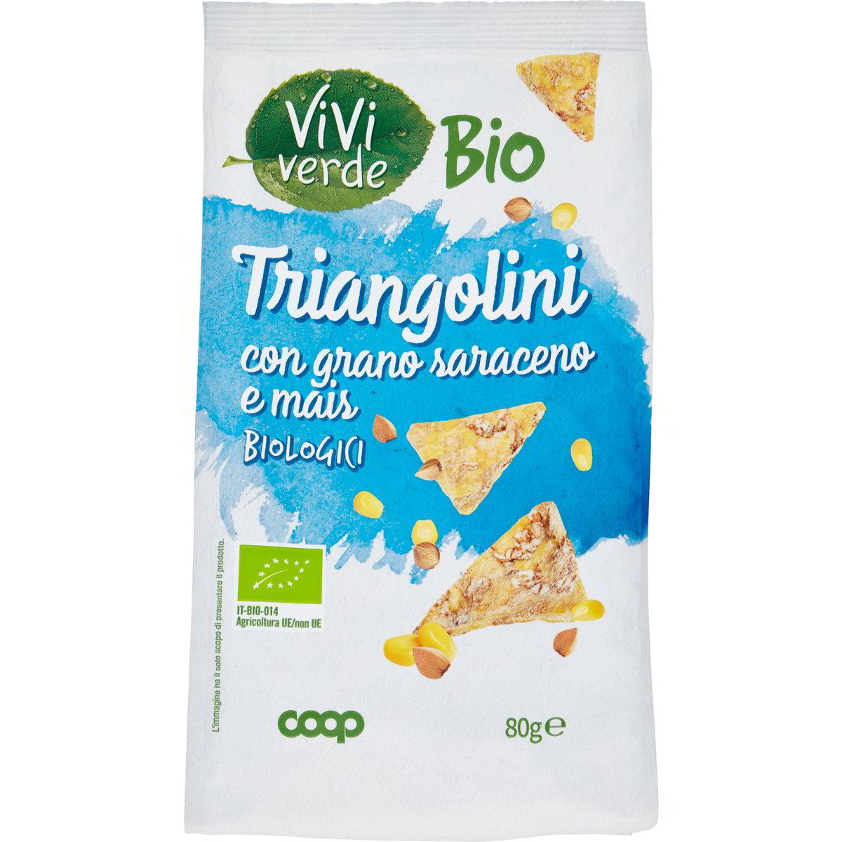 Patatine triangolini con grano saraceno e mais COOP - VIVI VERDE 80 G ...