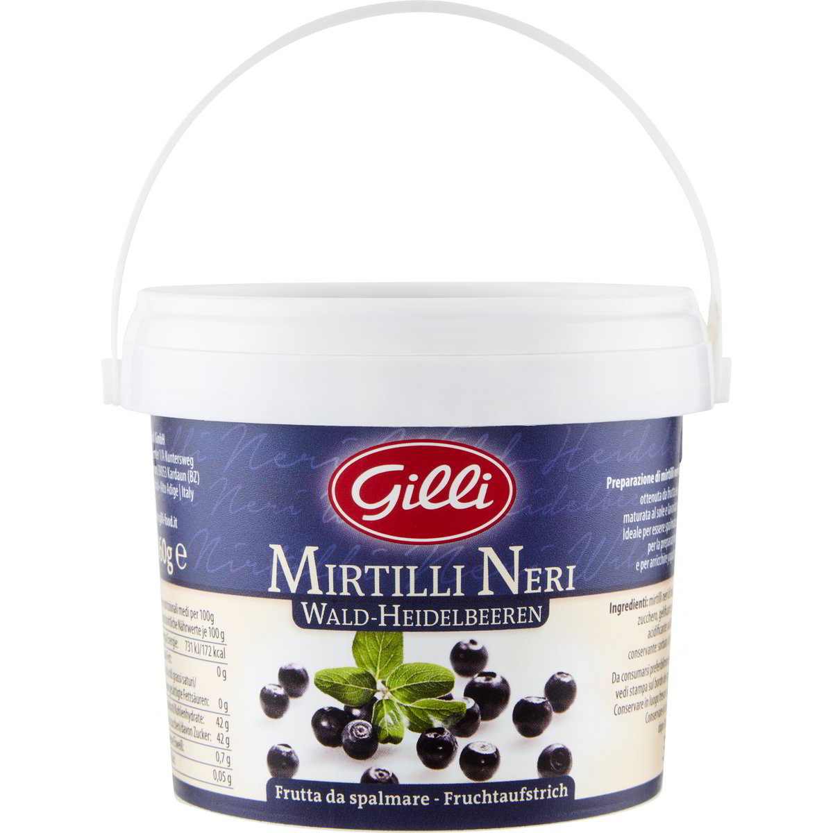 Composta di mirtilli neri GILLI 360 G - Coop Shop