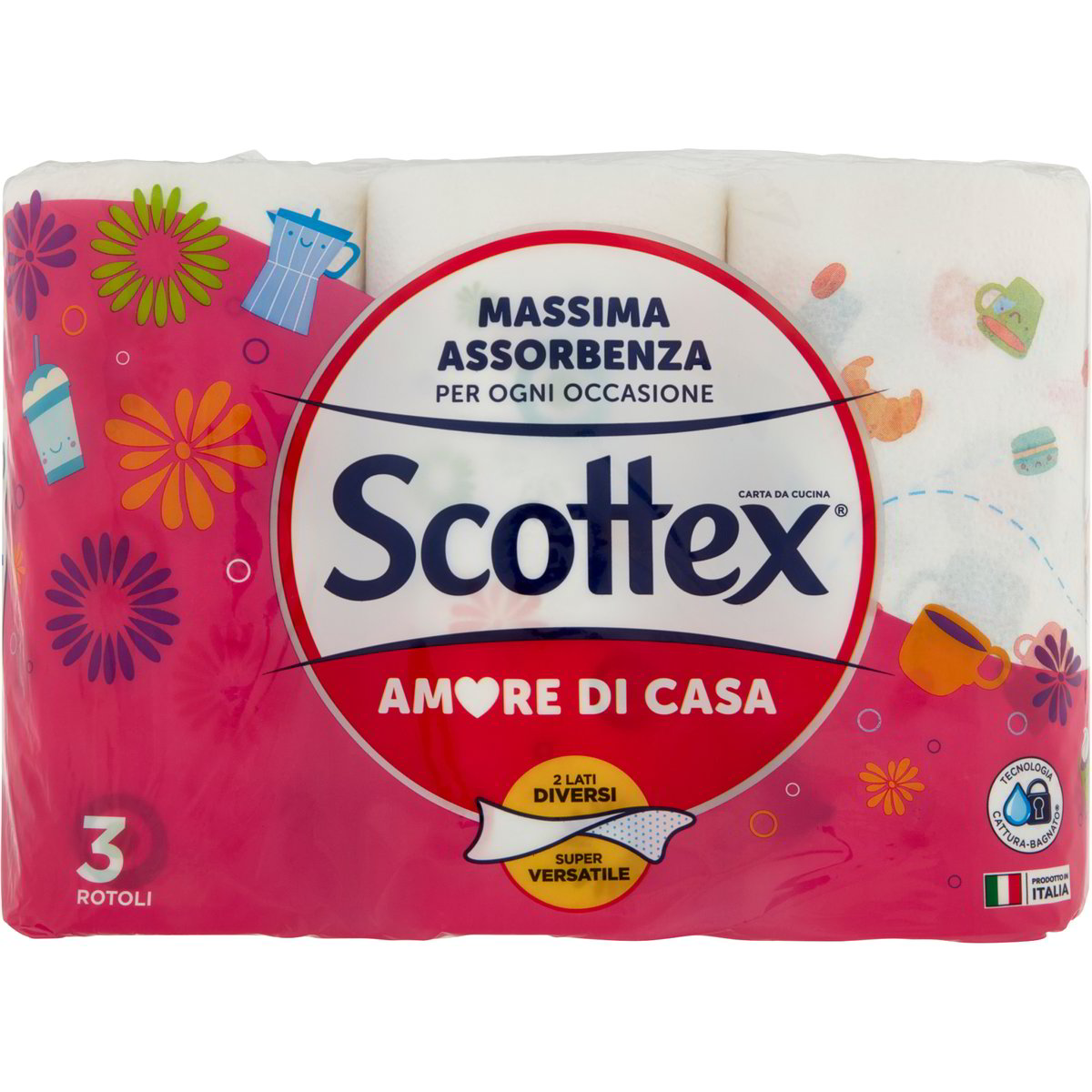Asciugatutto amore di casa x3 SCOTTEX 1 PZ - Coop Shop