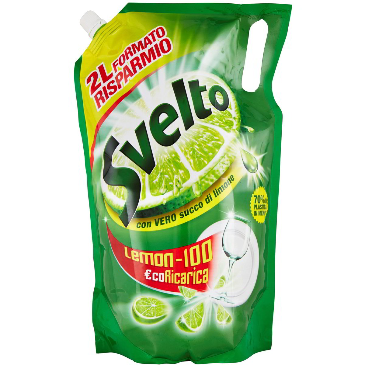 Detersivo stoviglie lemon SVELTO 2000 ML - Coop Shop