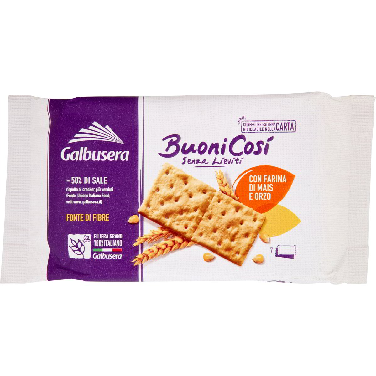 Crackers buoni così GALBUSERA 7 X 42,8 G - Coop Shop