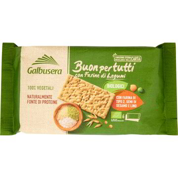 Crackers di legumi GALBUSERA 240 G - Coop Shop