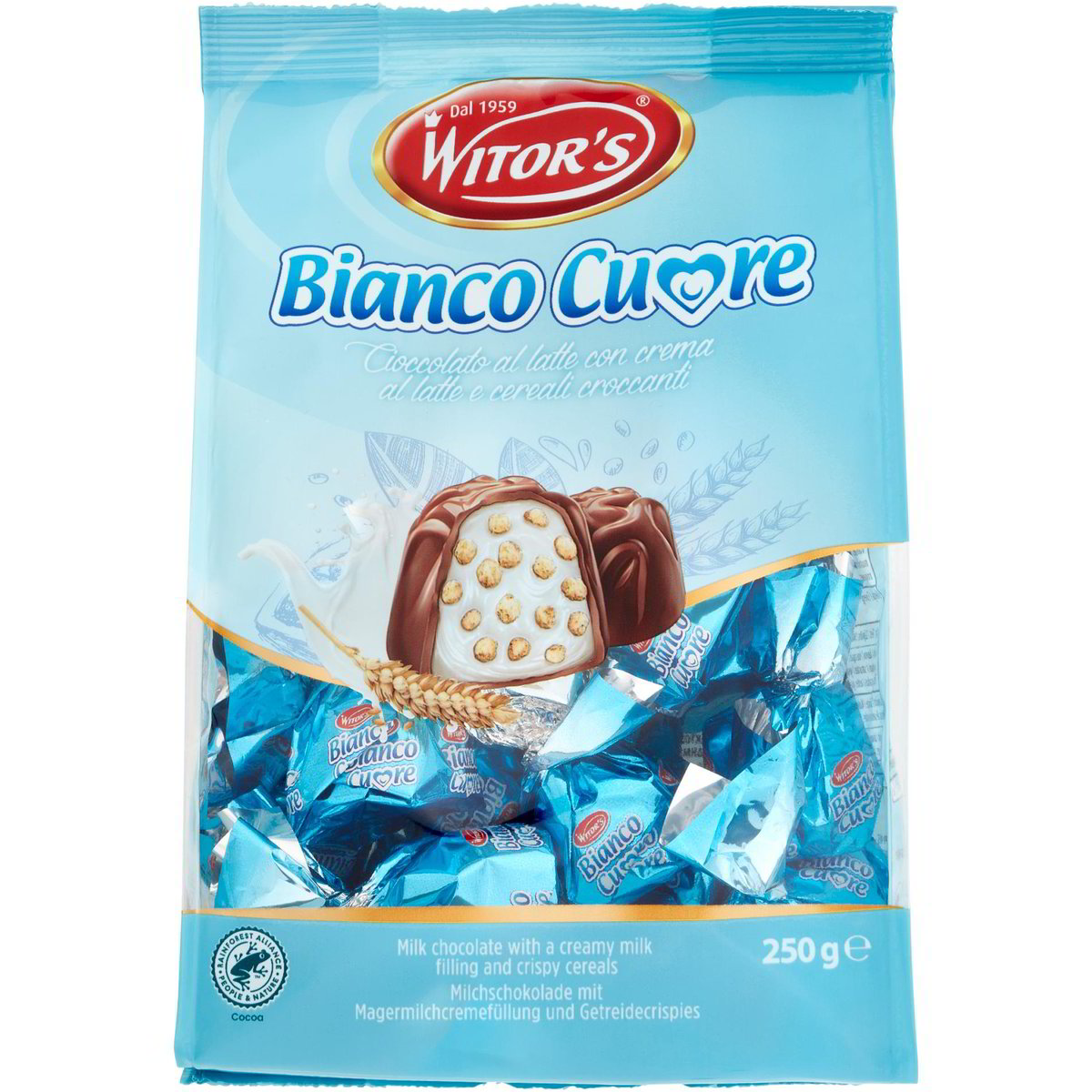 Cioccolatini bianco cuore WITOR S 250 G - Coop Shop