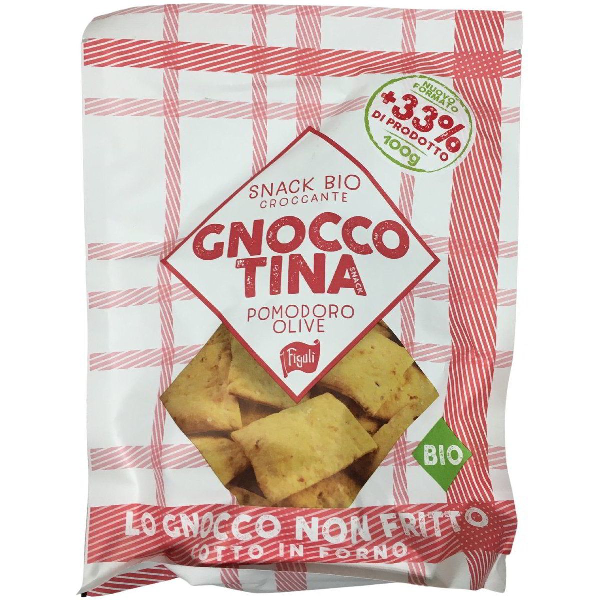 Snack salato pomodoro e olive gnoccotina FIGULÌ 100 G - Coop Shop