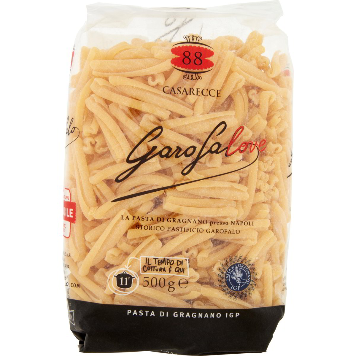 Casarecce n.88 pasta di gragnano IGP GAROFALO 500 G - Coop Shop