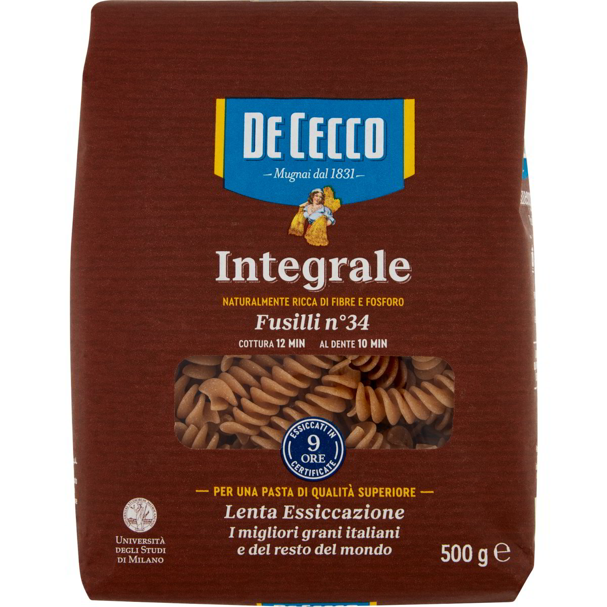 Fusilli integrali n.34 DE CECCO 500 G - Coop Shop