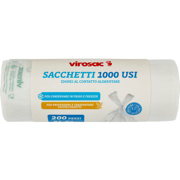 Sacchetti 1000 usi x200 VIROSAC 1 PZ - Coop Shop
