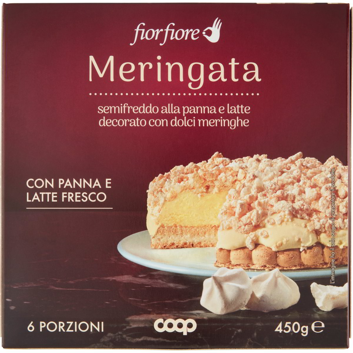 Torta meringata COOP - FIOR FIORE 450 G - Coop Shop