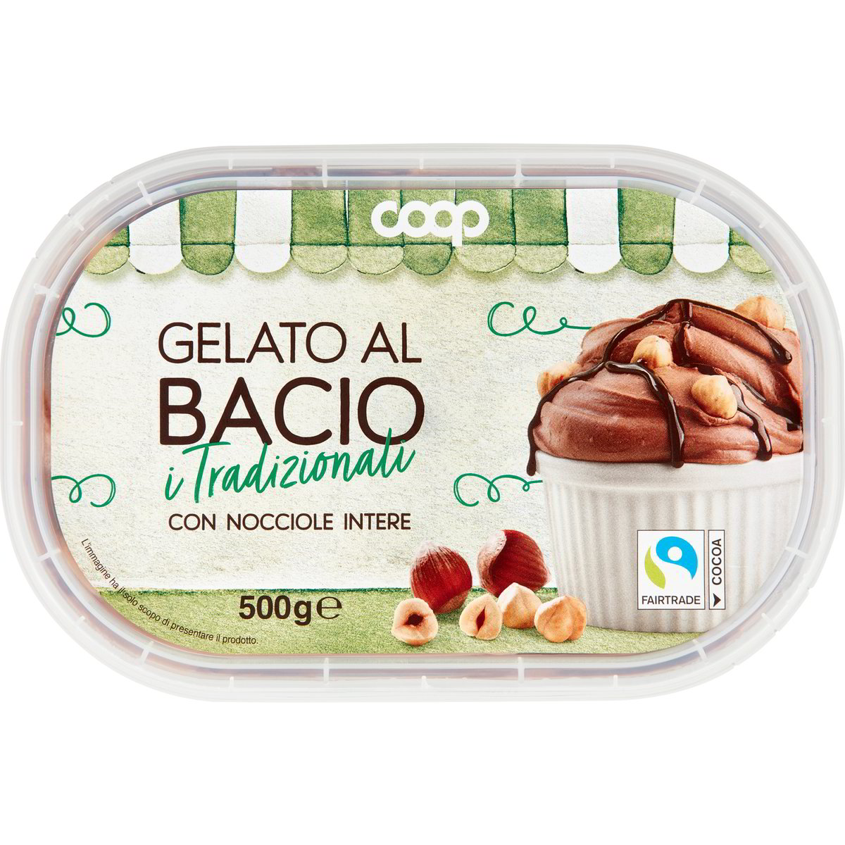 Gelato al bacio con nocciole intere COOP 500 G - Coop Shop
