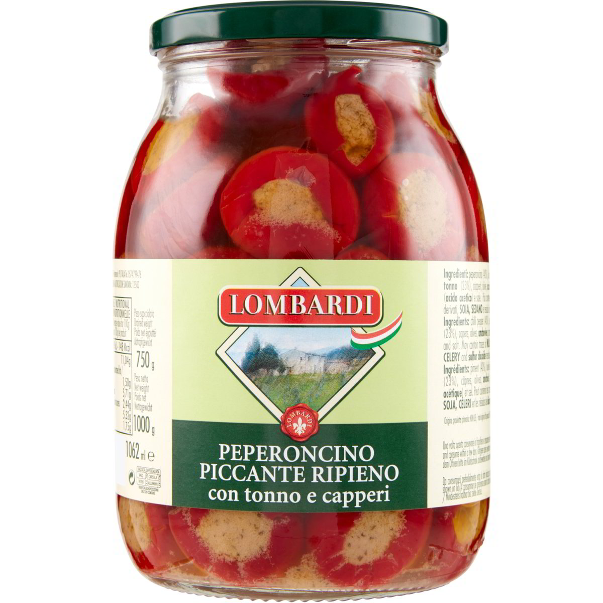 Peperoncino piccante ripieno con tonno LOMBARDI 1000 G - Coop Shop