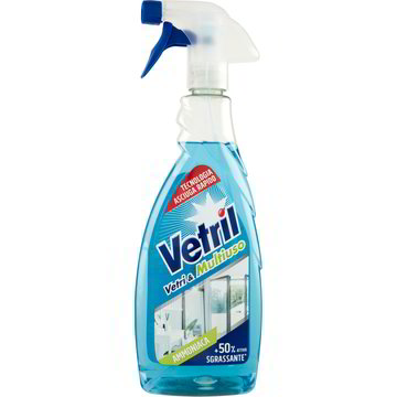 Detergente spray multiuso e vetri con ammoniaca VETRIL 650 ML - Coop Shop