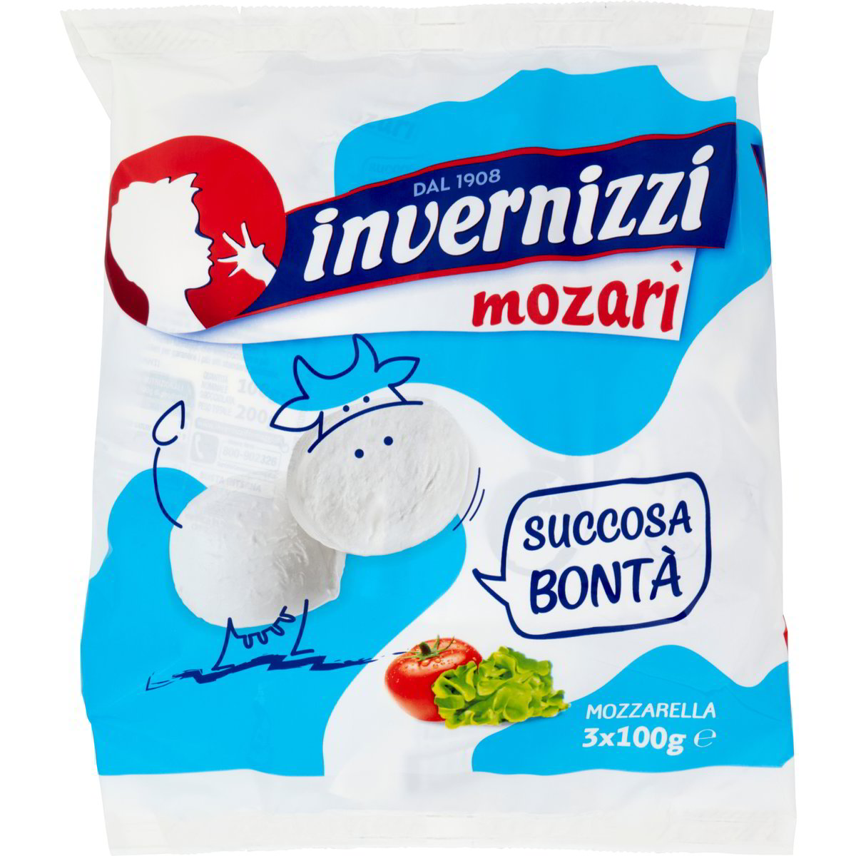 Mozzarella tris mozzarì INVERNIZZI 3 X 100 G - Coop Shop