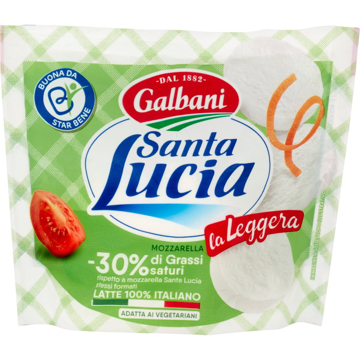 Mozzarella light SANTA LUCIA 125 G - Coop Shop