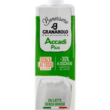 Latte uht g plus scremato uht GRANAROLO 1000 ML - Coop Shop