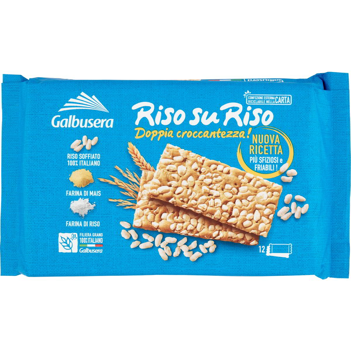 Crackers con riso soffiato risosuriso GALBUSERA 380 G - Coop Shop
