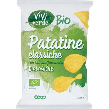 Patatine classiche COOP - VIVI VERDE 100 G - Coop Shop