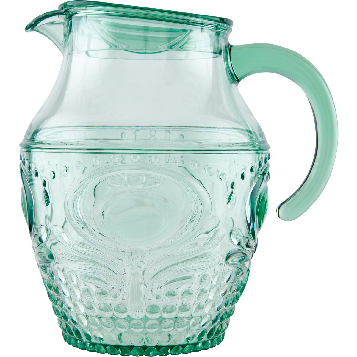 Caraffa acqua in acrilico verde 2200 ml COOP 1 PZ - Coop Shop