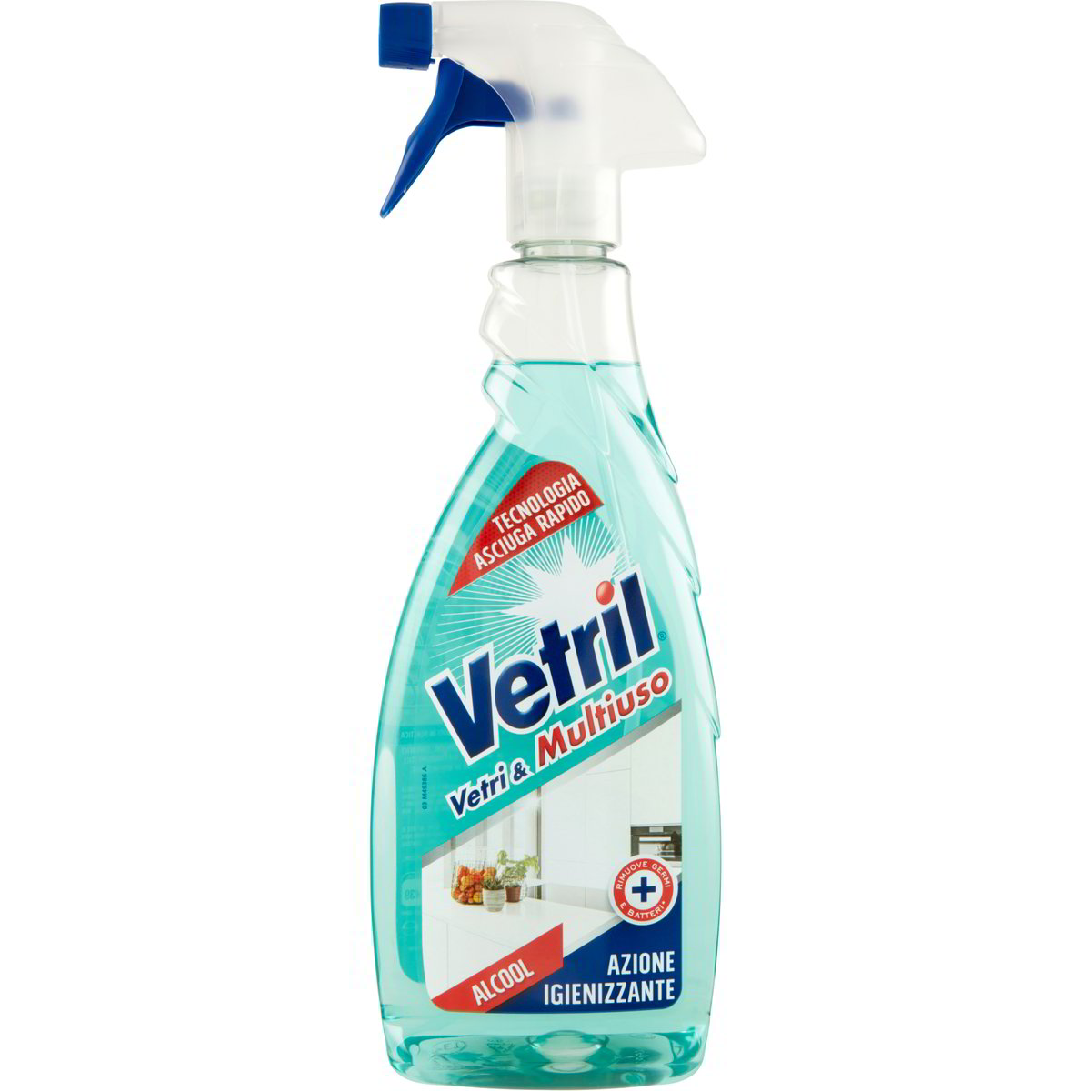 Detergente spray igienizzante vetri e multiuso VETRIL 650 ML - Coop Shop