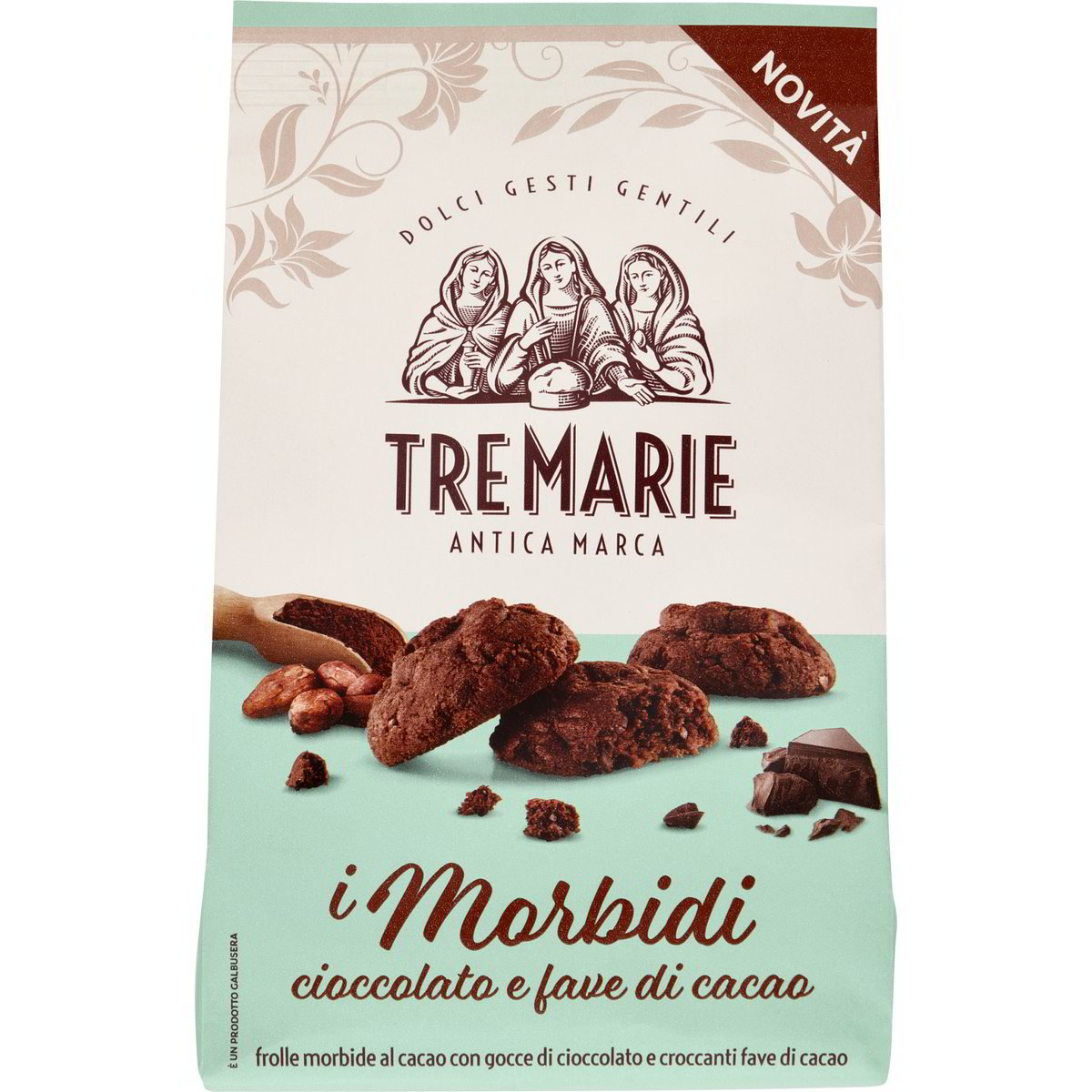 Biscotti cioccolato e fave di cacao i morbidi TRE MARIE 300 G - Coop Shop