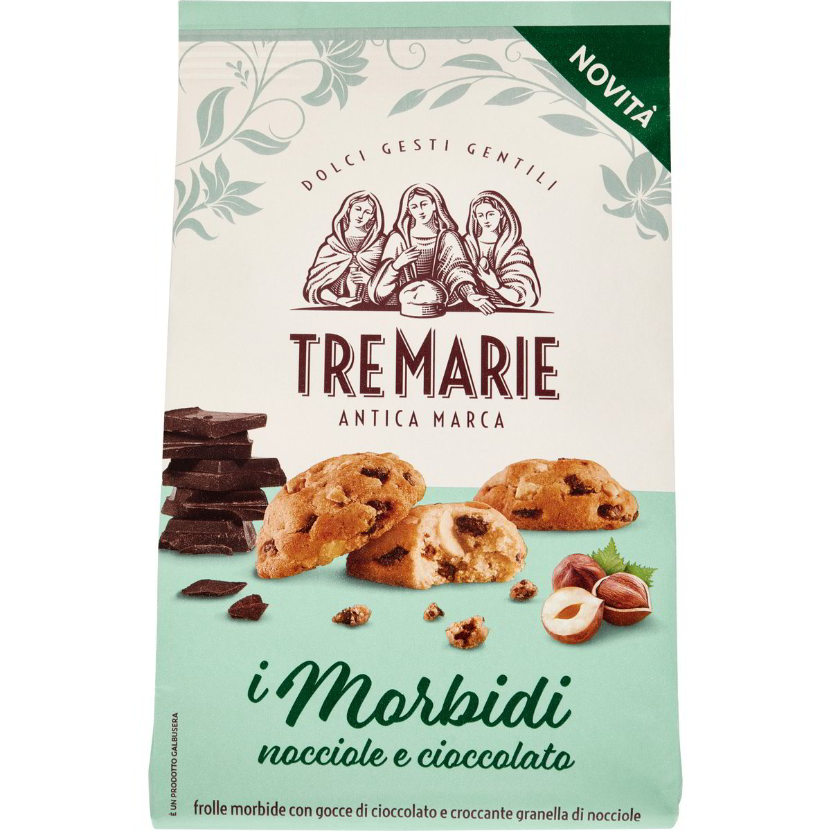 Biscotti nocciole e cioccolato i morbidi TRE MARIE 300 G - Coop Shop