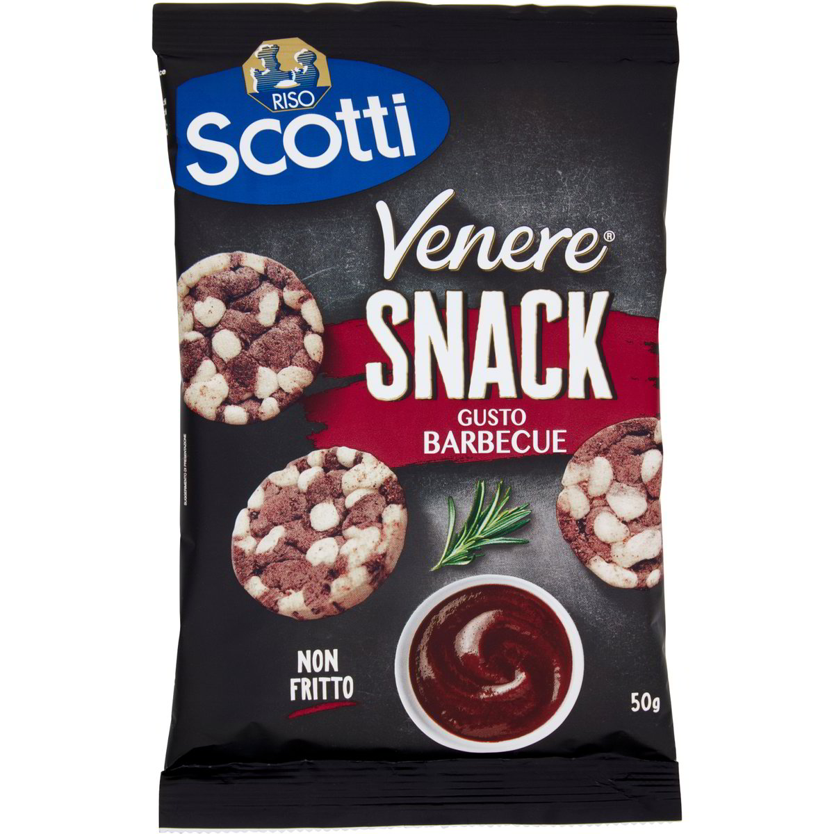 Patatine snack riso venere al barbecue RISO SCOTTI 50 G - Coop Shop