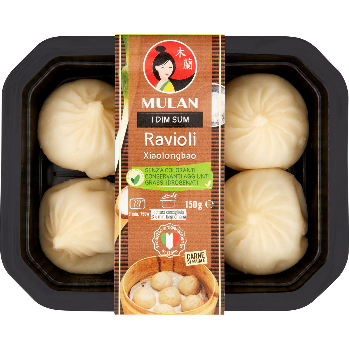 Ravioli cinesi dim dum xiaolongbao MULAN 150 G - Coop Shop