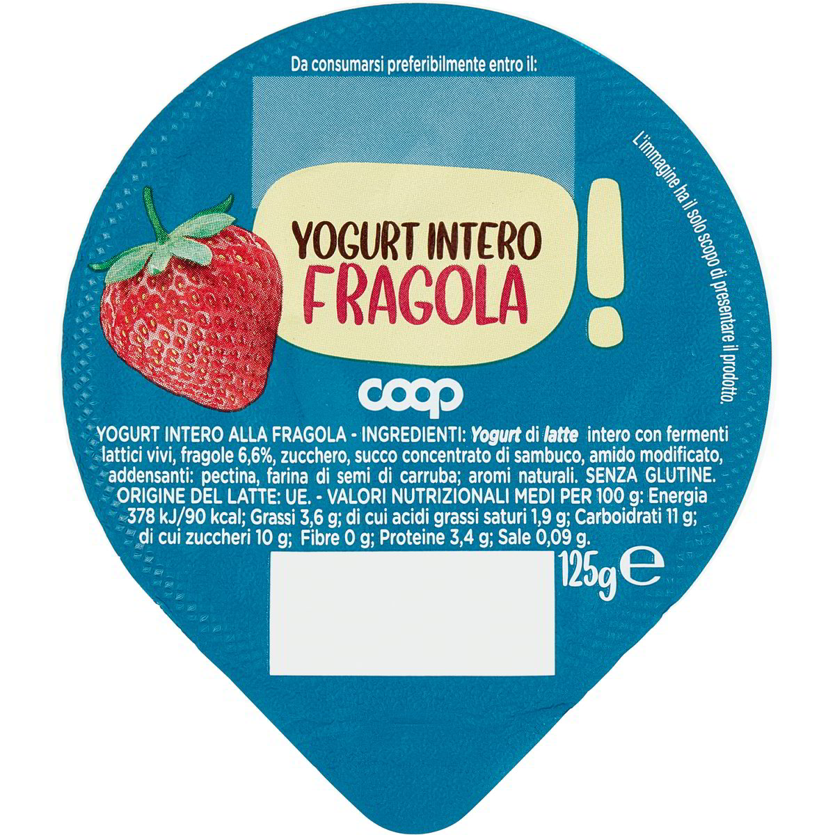 Yogurt intero alla fragola COOP - GLI SPESOTTI 125 G - Coop Shop