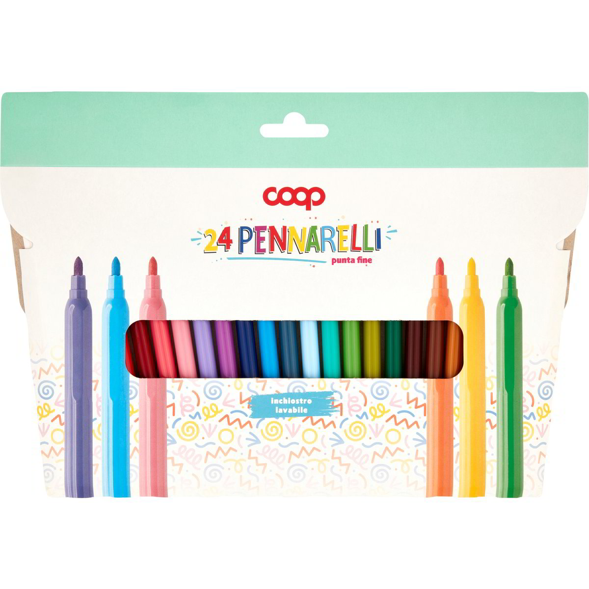 Pennarelli punta fine x24 COOP 1 PZ - Coop Shop