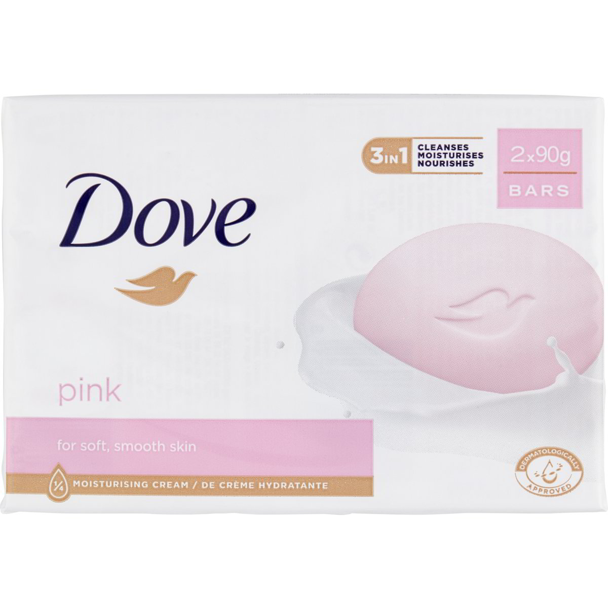 Sapone solido soft skin pink DOVE 2 X 90 G - Coop Shop