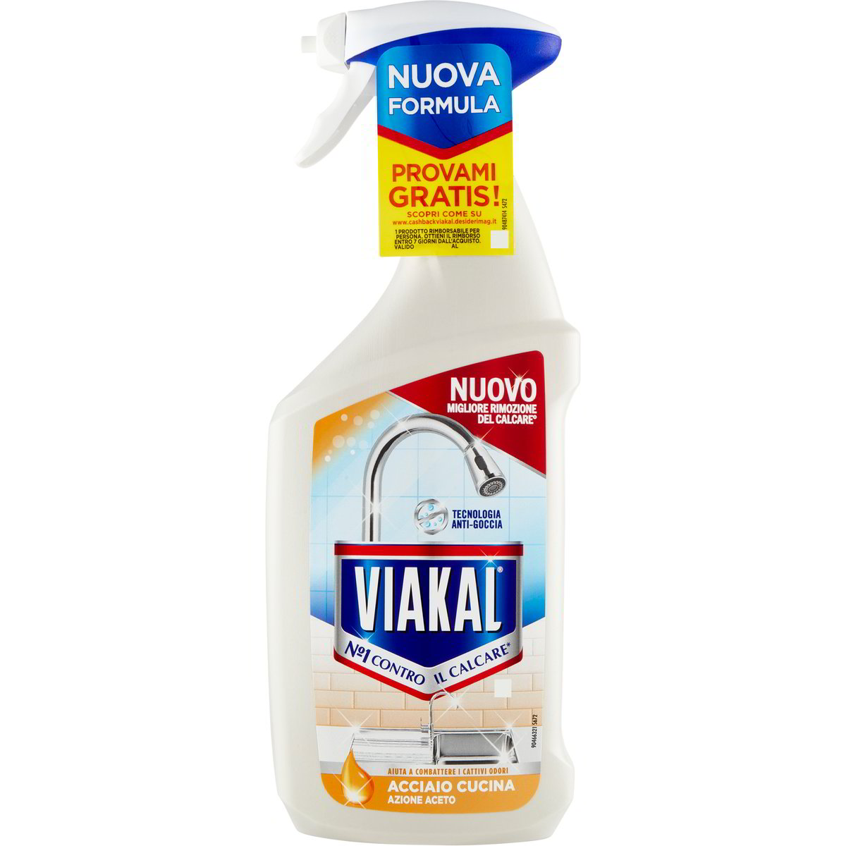 Anticalcare spray acciaio cucina VIAKAL 720 ML - Coop Shop