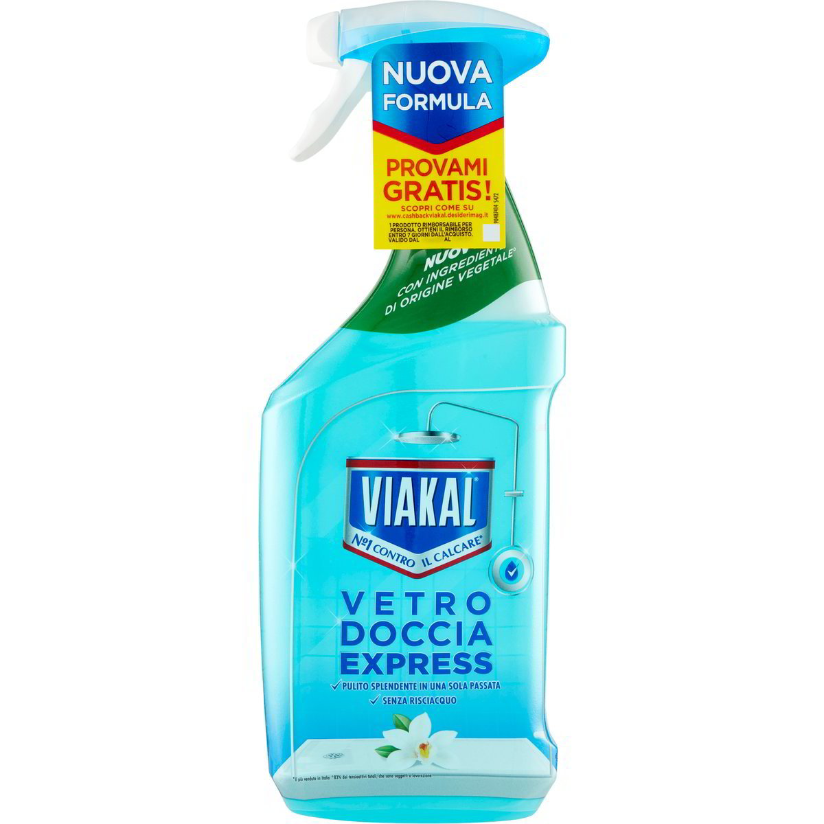 Anticalcare spray vetro doccia express VIAKAL 720 ML - Coop Shop