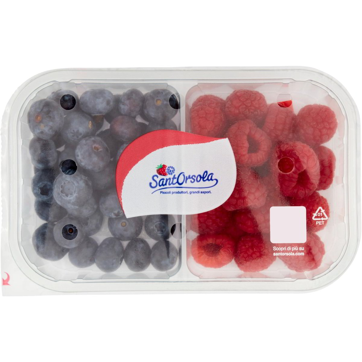 Mirtilli e lamponi SANT'ORSOLA 200 G - Coop Shop