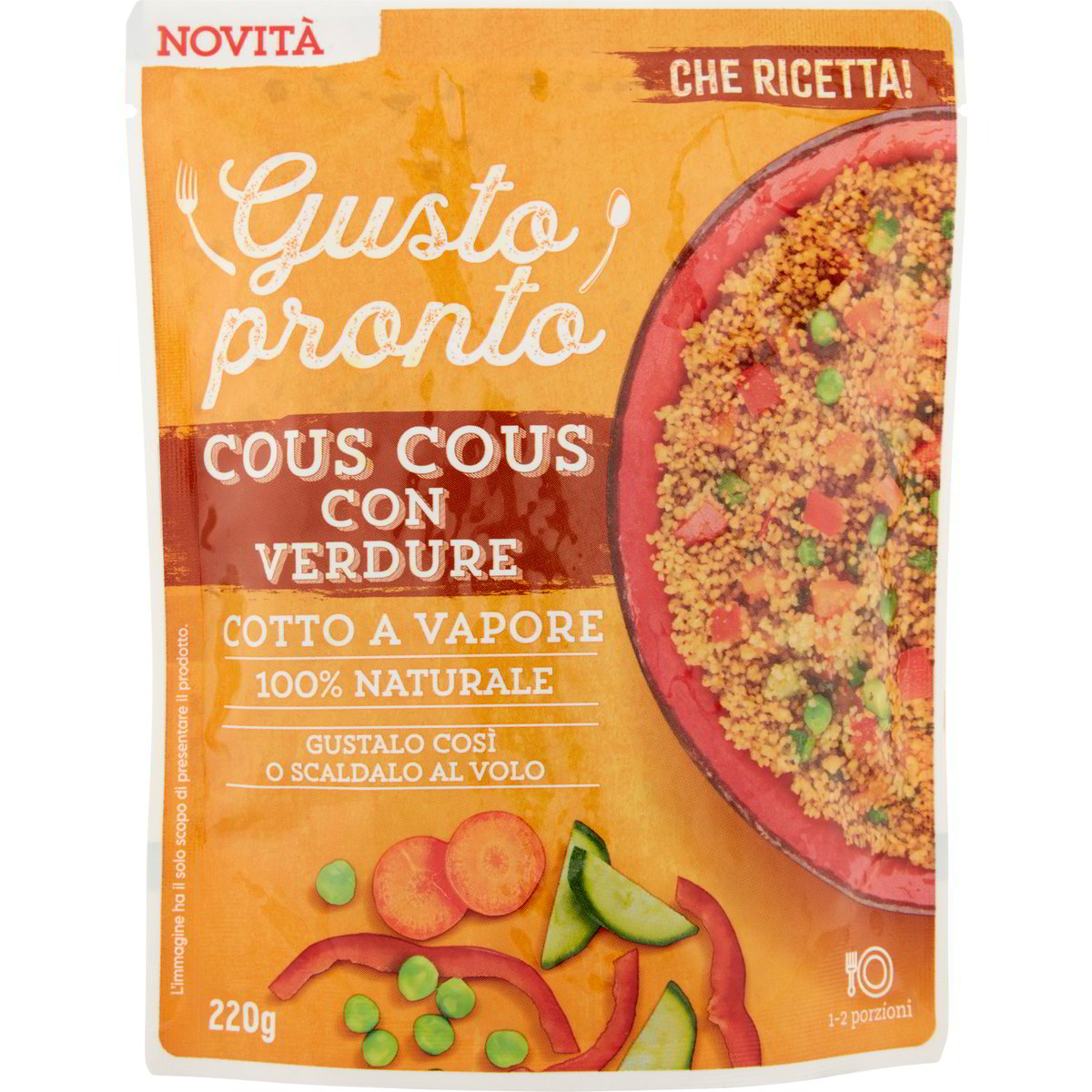 Cous cous con verdure gusto pronto PEDON 220 G - Coop Shop