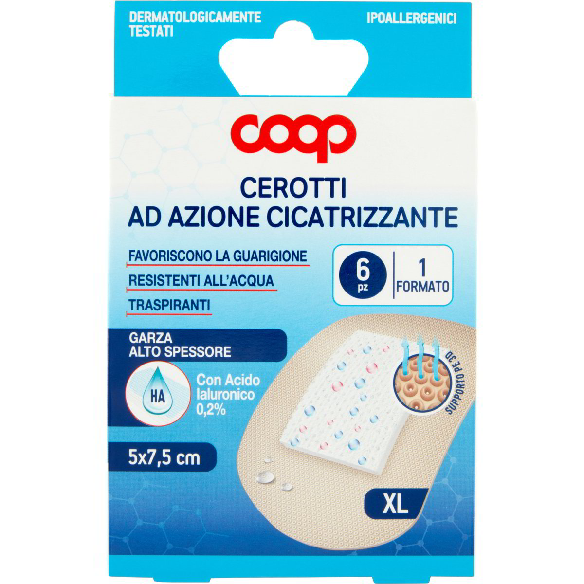 Cerotti cicatrizzanti x6 COOP 1 PZ - Coop Shop