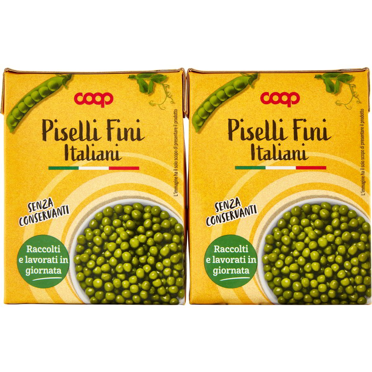 Piselli fini COOP 2 X 380 G - Coop Shop