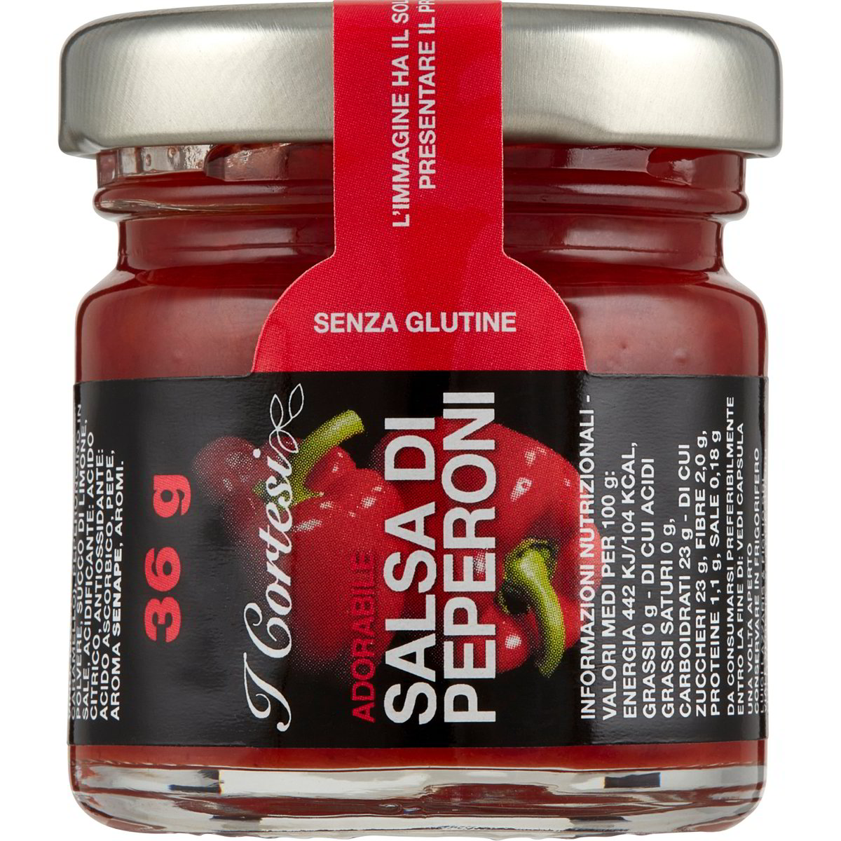 Salsa di peperoni I CORTESI 36 G - Coop Shop